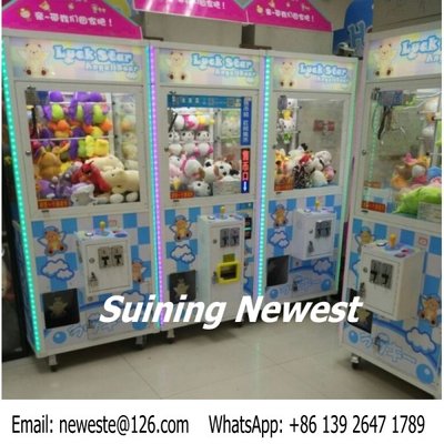 Factory Price Taiwan Arcade Games Machine Lucky Star Cranes Claw Machine