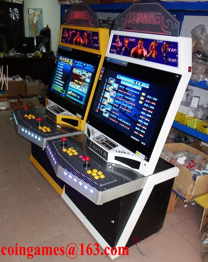 Coin Operated Tekken Street Fighter Arcade Cabinet Video Game Machine