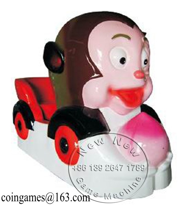 Kids Coin Operated Game Machine Monkey Kiddie Rides