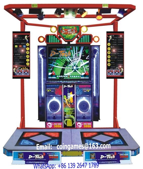 Amusement Equipment Arcade 5.0 Version Indoor Coin Operated Simulator Music Dancing Games Machine