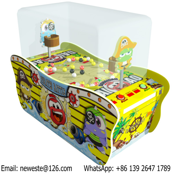 Parent Child Kids Combat Pirates Battle Arcade Games Lottery Tickets Redemption Machines