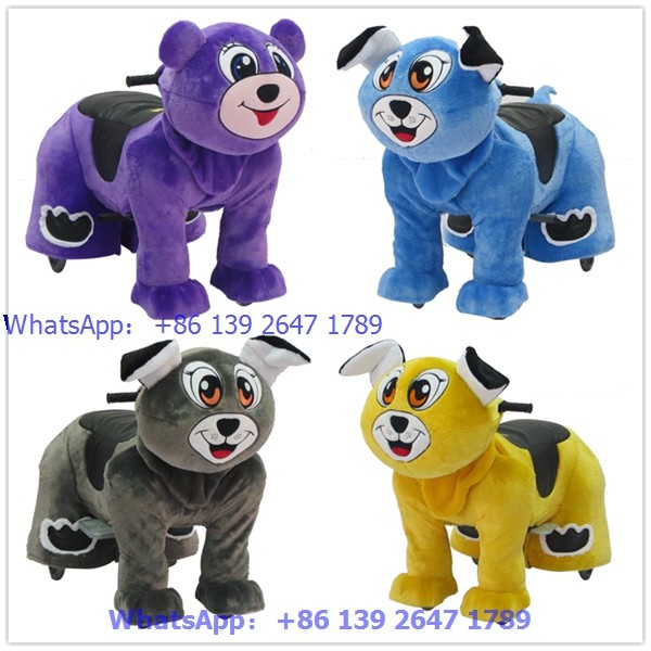Kids entertainment in the mall coin operated battery power zippy animal kids ride on horse
