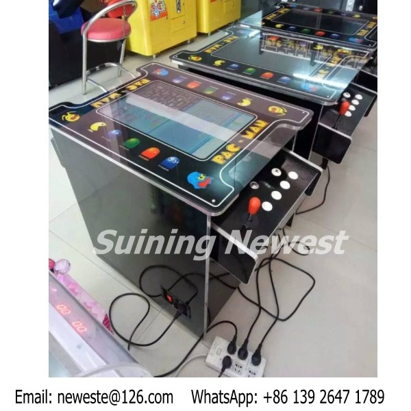 Australia Love PAC MAN Cocktail Table Mini Coin Operated Video Arcade Game Machine