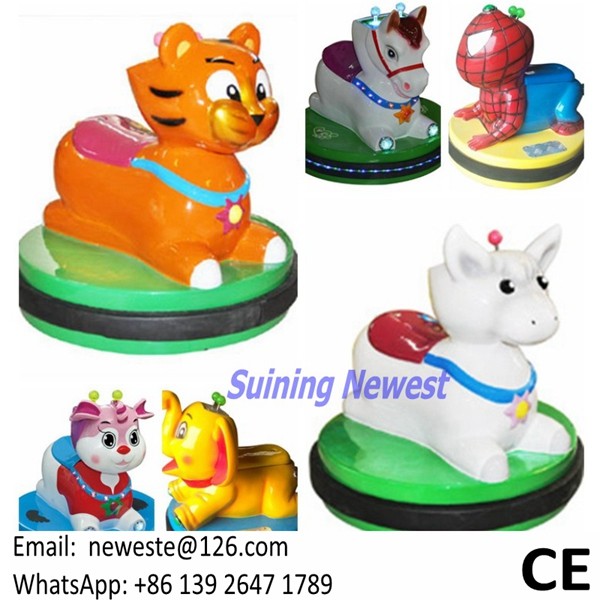 Coin Operated Mini Kids Animal Rides Bumper Dodgem Cars Hot Sale In Shopping Mall