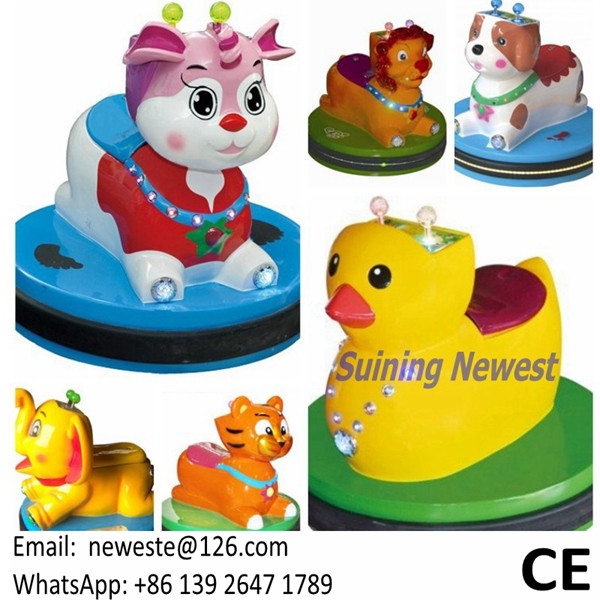Playground Funny Mini Battery Bumper Car For Kids