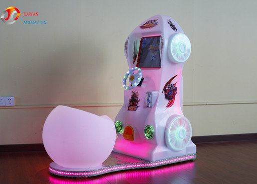 17 Inches LCD Coin Operated Car Racing Arcade Machine With Chair