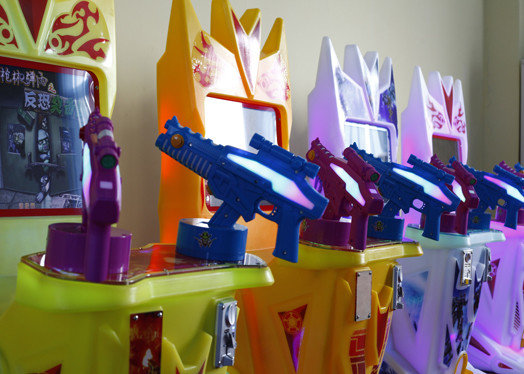 High Definition Screens Shooting Arcade Machine , Classic Arcade Game Machines