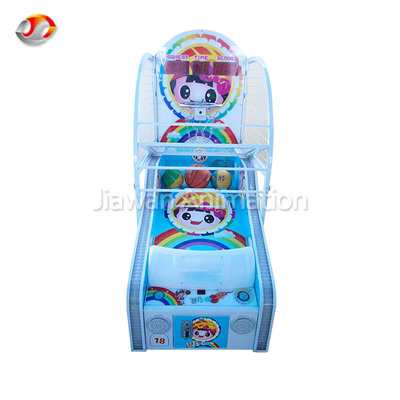 Electronic Sunflower Basketball Arcade Machine 100KG Weight 55W Power