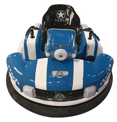 Battery Electric Bumper Cars UFO Attractive Kiddie Ride For Kids / Adult Play