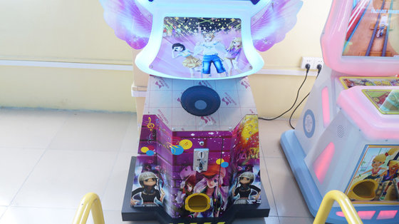 Coin Operated Dance Dance Revolution Arcade Machine , Music Dance Arcade Game Machines