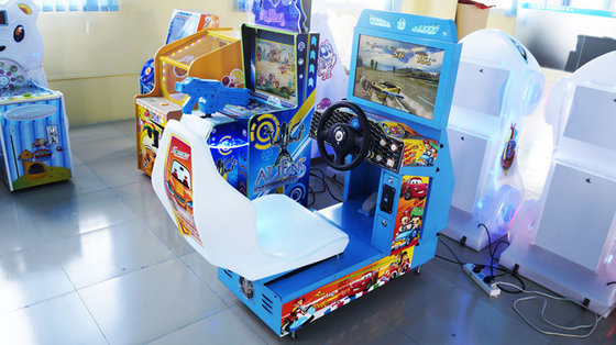 Iron Case Material Racing Arcade Machine / Full Size Arcade Machine Metal Structure