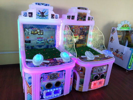16 In One Shooting Arcade Machine Rotational Moulding Material With Two Gun
