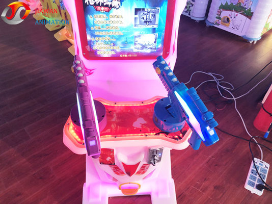 Anti - Terrorist Amusement Arcade Machines Uniform Wall Thickness 19 Inches Display