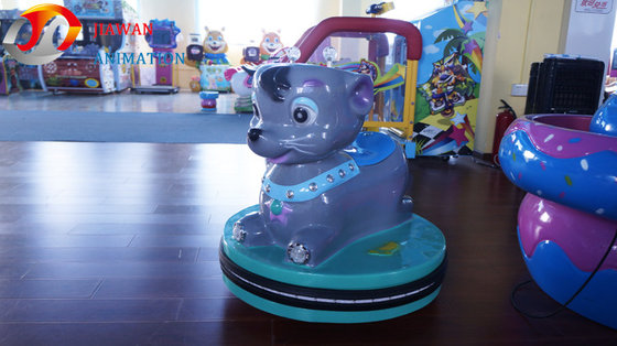 Coin Operated Fiberglass Electric Bumper Cars , Amusement Park Bumper Cars