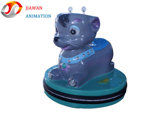 Coin Operated Fiberglass Electric Bumper Cars , Amusement Park Bumper Cars