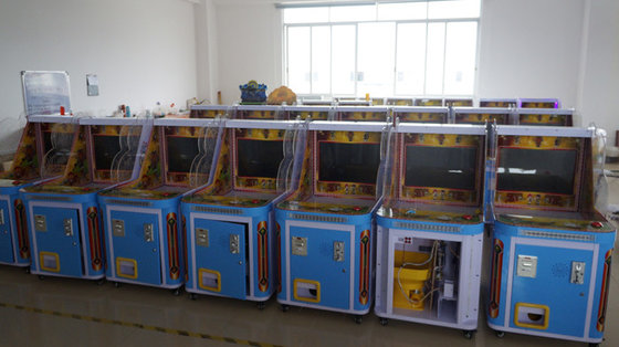 Coin Pusher Type Kids Water Gun Shooting Games Machine Iron And Hardware Material