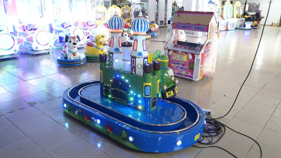 Holiday Resorts Coin Operated Boat / Amusement Rides Iron And Hardware Material