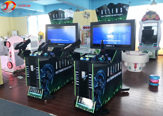 Two Gun Aliens Simulator Game Machine / Shooting Game Machine For Game Center