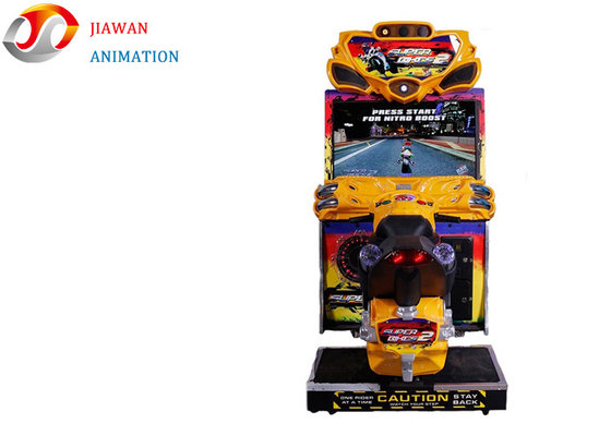 Single Bike Racing Simulator Machine / Original Arcade Machines Indoor Motorbike