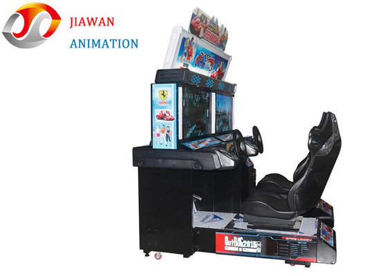 3D Outrun Racing Simulator Game Machine 32" Lcd High Definition Screen