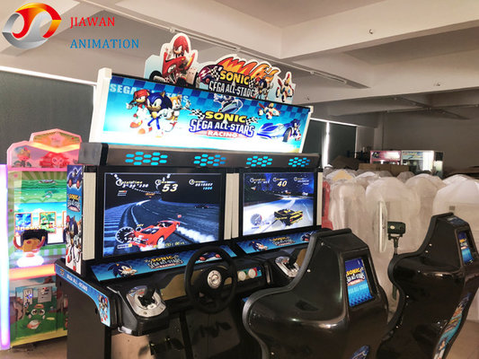 3D Outrun Racing Simulator Game Machine 32" Lcd High Definition Screen