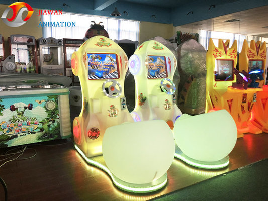 Magic Car Arcade Machine Rotational Moulding Material 61 X 65 X 123 Cm Size