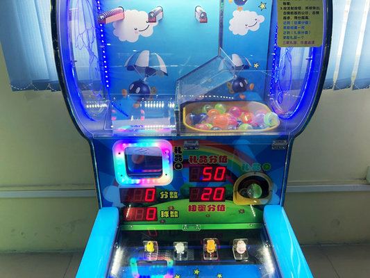 Kids Cannon Paradise Ball Shooting Arcade Machine , Coin Operated Arcade Machine