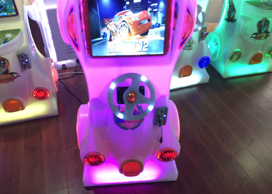 Police Man Racing Arcade Machine , Video Game Arcade Cabinet 17 Inches Display