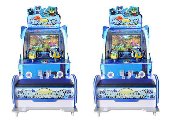 Monster Realms Double Ball Shooting Arcade Machine 3d Effect With Seats