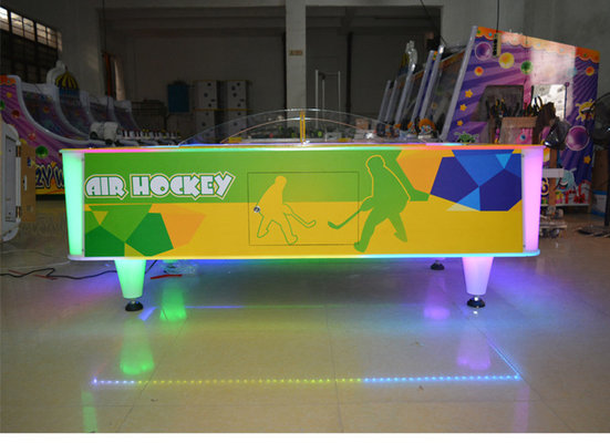 Amusement Park Home Air Hockey Table , Coin Operated Amusement Game Machine