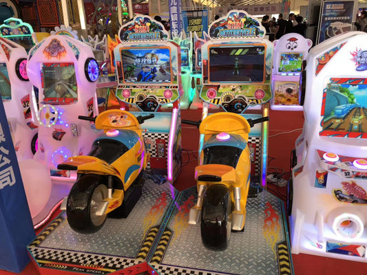 Indoor Amusement Racing Arcade Machine Emulator Kids Motor Racing Game Machine
