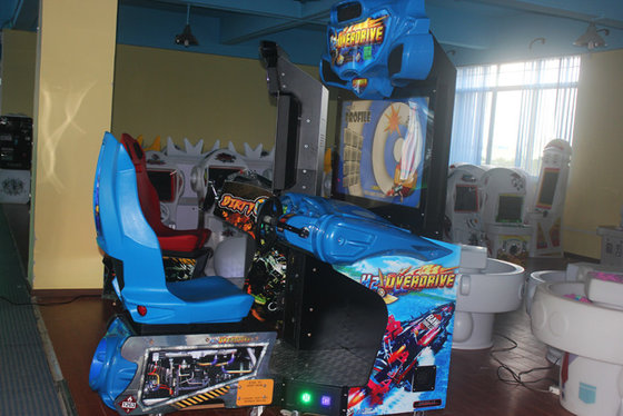 H2OverDrive Racing Arcade Machine , Stand Up Video Game Machines 250W Power