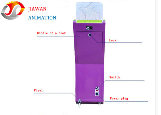 Plane Wars Retro Arcade Game Machine / Stand Up Arcade Machine For Children