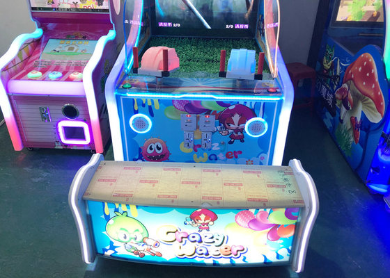 Crazy Water Original Arcade Machines / Classic Arcade Game Machines For Two Person