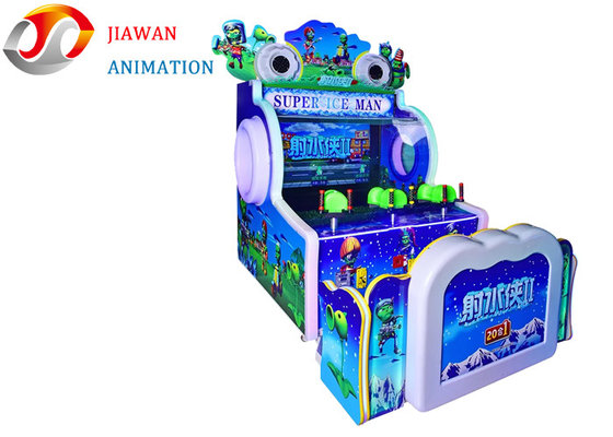 3P Super Iceman Water Shooting Arcade Machine With Smog 42 Inches Display