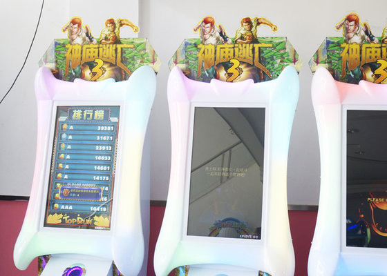 Temple Run Arcade Games Machines 32 Inches LCD 175 X 95 X 210CM Size With Chair