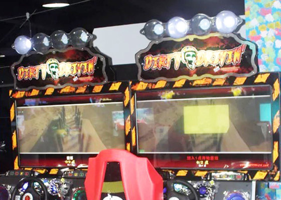 Luxury Dirty Driving Simulator Game Machine 42 Inch Display Arcade Car Racing Games