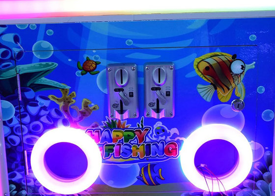 Happy Fishing Redemption Game Machine Video Game 22 Inch Display For Two Person