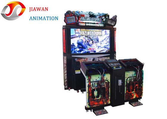 Razing Storm Simulator Game Machine / Computer Game Machine With Two Player