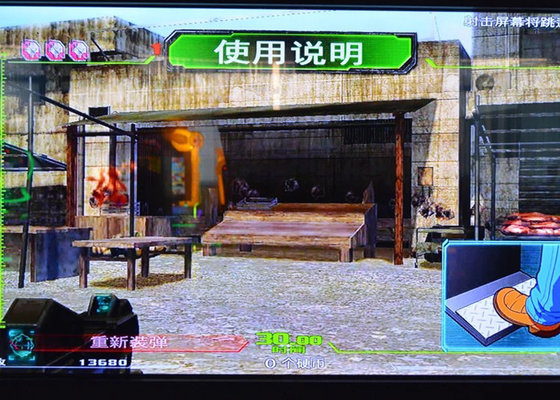 Razing Storm Simulator Game Machine / Computer Game Machine With Two Player