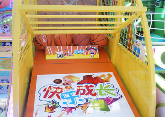 Happy Baby Electronic Basketball Shooting Machine , Arcade Basketball Game For Home