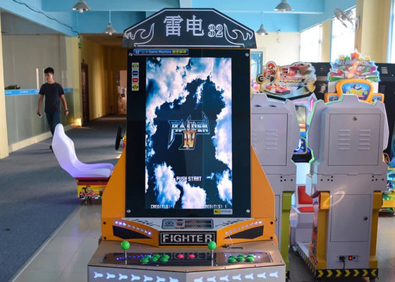 Street Fighter Air Force Stand Up Arcade Cabinet 2 Player 32 Inches Screen Size