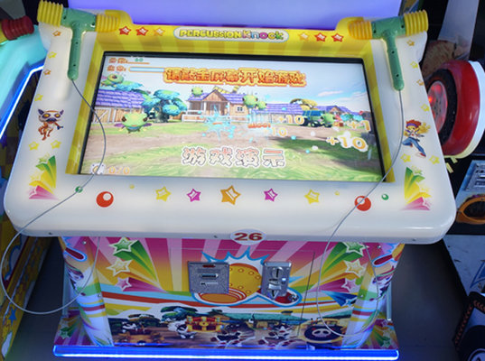 Percussion Knock Redemption Game Machine / Arcade Video Game Machines