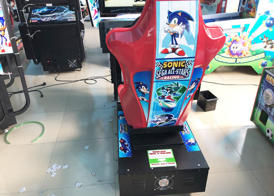 HD LCD Outrun Sonic Simulator Game Machine Racing Game Hardware Material