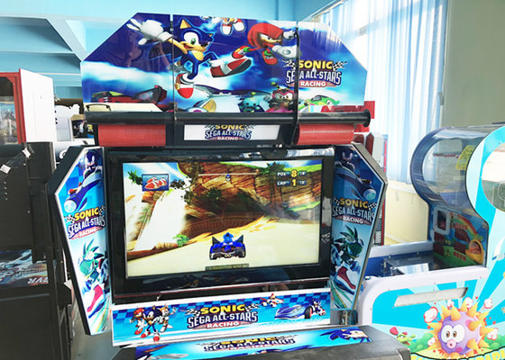 HD LCD Outrun Sonic Simulator Game Machine Racing Game Hardware Material