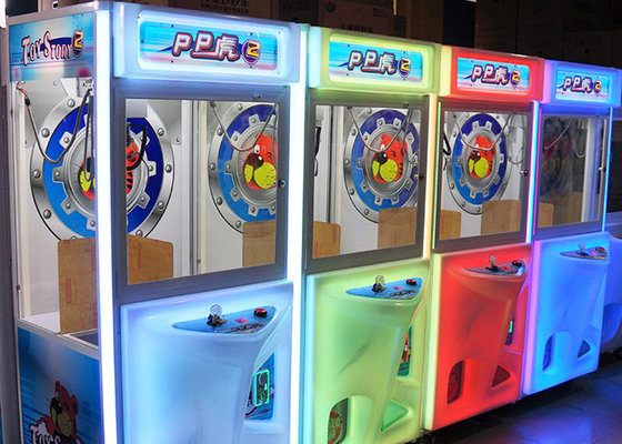 Funny Arcade Prize Machines PP Tiger Cute Toy Doll Vending Claw Crane Machine
