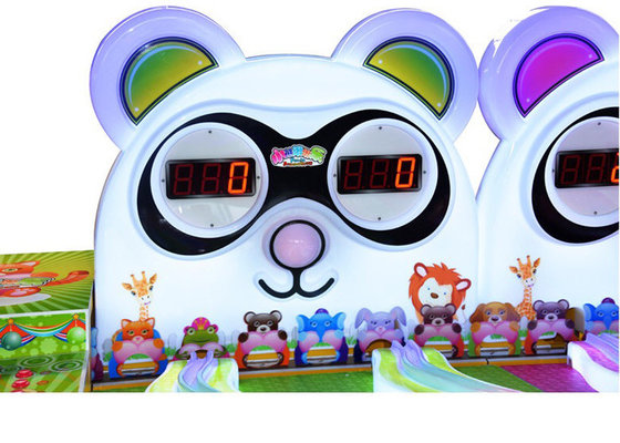 Bear Animal Rolling Fun Arcade Games Machines With Six Children'S Playground Stalls
