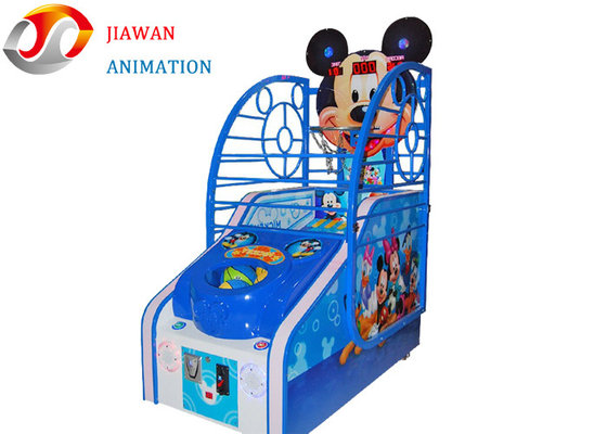 Kids Street Mickey Basketball Arcade Machine , Basketball Shooting Game Machine
