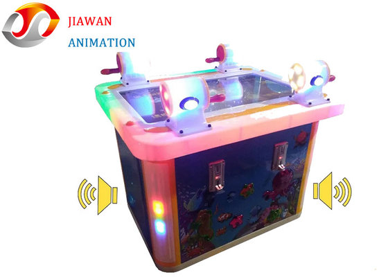 32 LCD Coin Operated Fishing Arcade Machine / Classic Arcade Machines Four Player