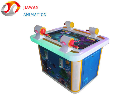 32 LCD Coin Operated Fishing Arcade Machine / Classic Arcade Machines Four Player